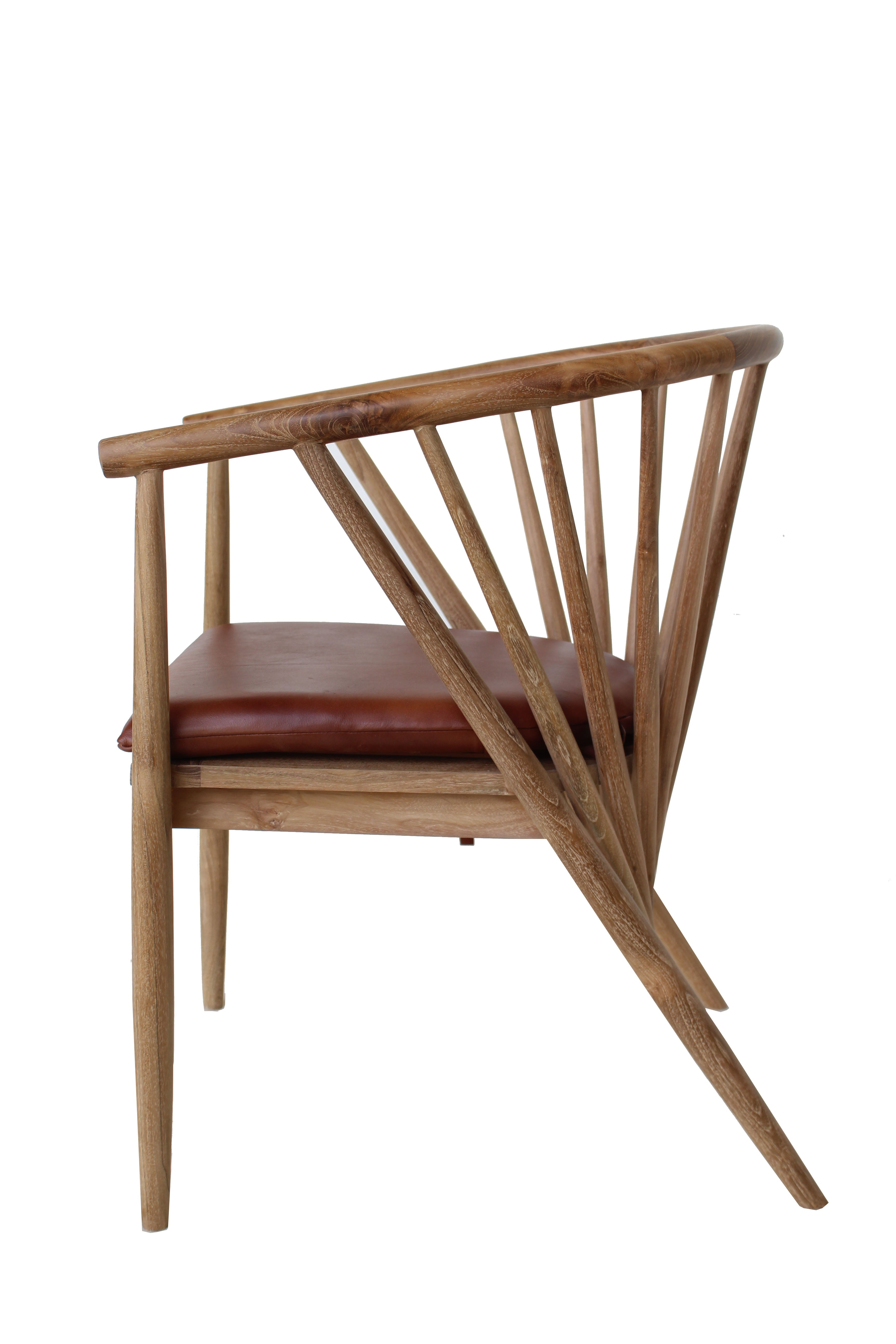 Spindle back dining chair – loveTEAK Furniture